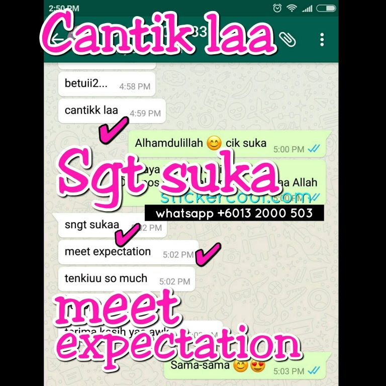 Meet Expectation - Sticker Cool - Tempah Sticker Online