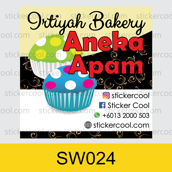 SW024 - Sticker Cool - Tempah Sticker Online